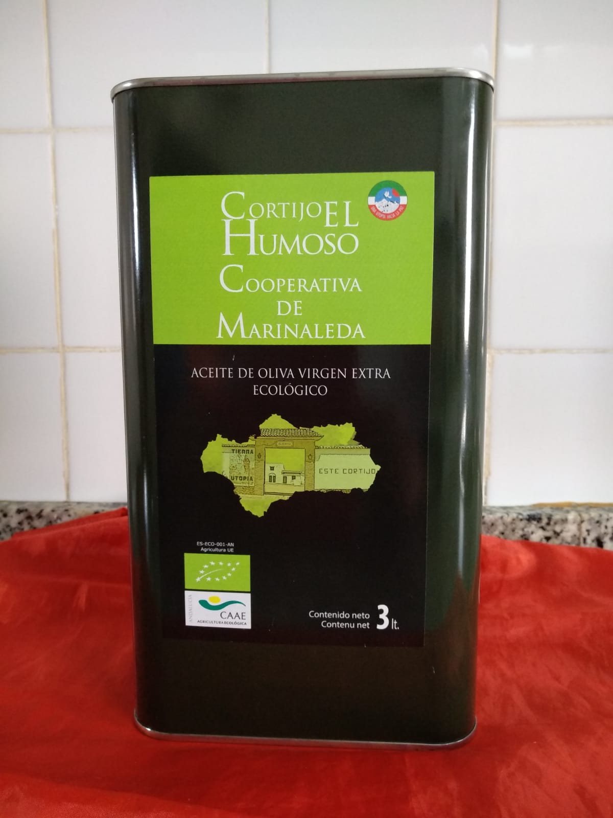 Marinaleda lanza el aceite ecológico en formato de 3 litros ...